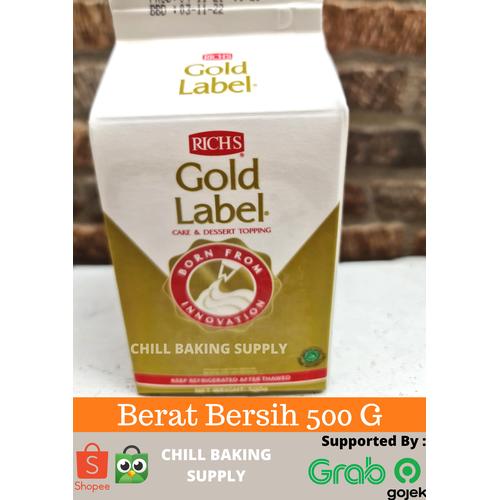 Jual Rich Gold Label Whipping Cream - 500 GR - Jakarta Selatan - Chill ...
