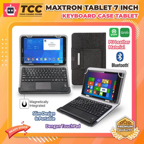 Jual Maxtron Tablet 7 inch Bluetooth Keyboard Case TouchPad Casing ...