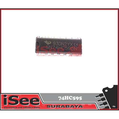 Jual IC 74HC595N 74HC595 74 HC595N 74595 N 74HC HC 595 DIP Shift ...