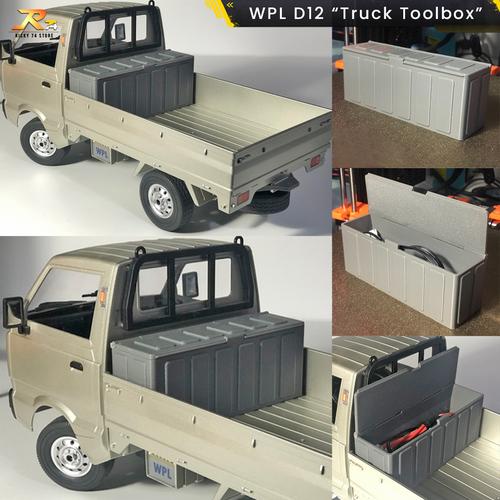 Jual WPL D12 Kotak Boks Truck Toolbox Box Accessories RC Drift 3D Print ...