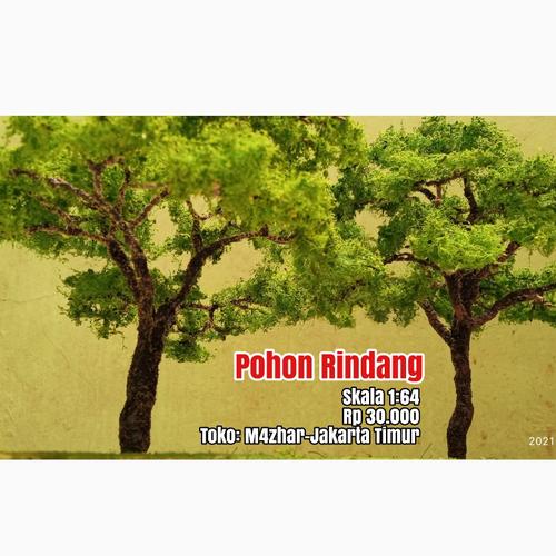 Jual Miniatur pohon rindang cocok untuk diorama maket jalan raya skala ...
