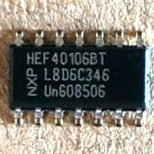 Jual IC HEF40106BT Kecil SMD HEF 40106 BT CD40106 CMOS Hex SOP14 ...