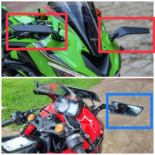 Jual spion winglet ninja ZX25R spion winglet ninja 250 fi 2018 - KECIL ...