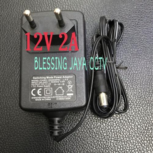 Jual Adaptor cctv 12V 2A bagus dan cocok buat NVR sama IP CAMERA CCTV ...