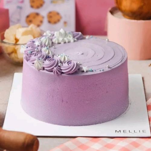 Jual Taro Birthday Cake Kue Ulang Tahun Taro Hazelnut / Wedding ...