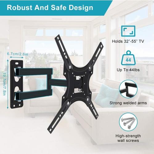 Jual Bracket tv 32-55 inch swivel 4 arah full motion original - Jakarta ...