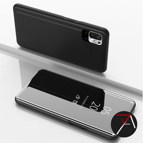 Jual Xiaomi Redmi Note 10 Note10 5G Flip Clear View Standing Cover Case ...