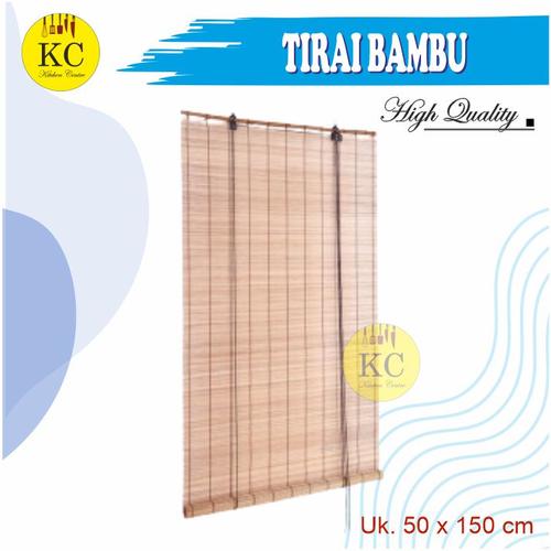 Jual Tirai Bambu Kerai Bambu Putih 50 x 150 cm - Kota Bandung - kitchen centre | Tokopedia