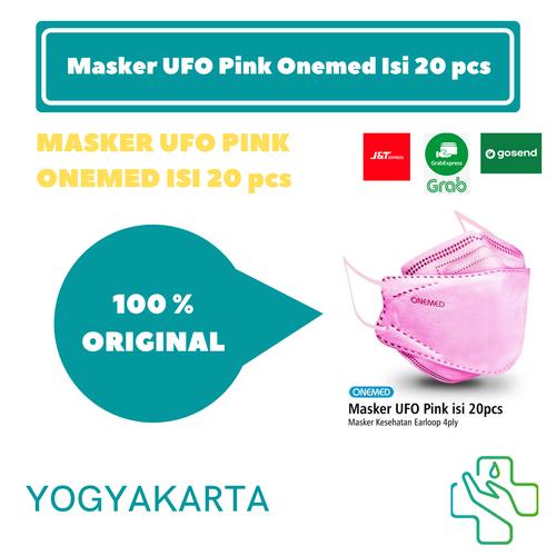 Jual MASKER UFO ONEMED PINK ISI 20 PCS MURAH - Kab. Bantul - Medicalogy ...