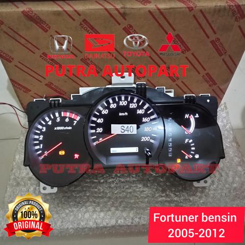 Jual speedometer / kilometer fortuner bensin 2005-2012 original toyota ...
