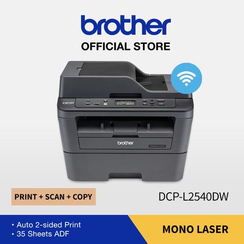 Promo Brother DCP-L2540DW Multifunction Laser Printer Duplex Wireless ...