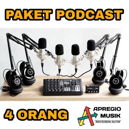 Jual Paket Podcast 4 Orang PRO RT X6 MC001 HP280 - Paket 4 Orang - Kota ...