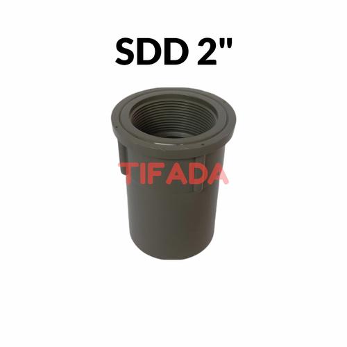 Jual SDD 2" Rucika pvc abu abu / sok drat dalam / faucet socket ...
