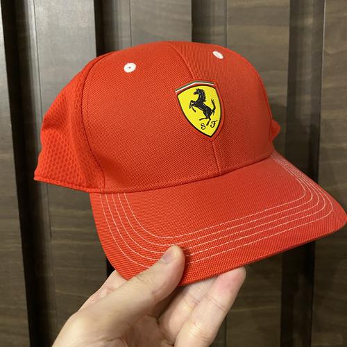 Jual (SOLD/TERJUAL) TOPI FERRARI PUMA BASEBALL CAP MERAH RED - Kab ...