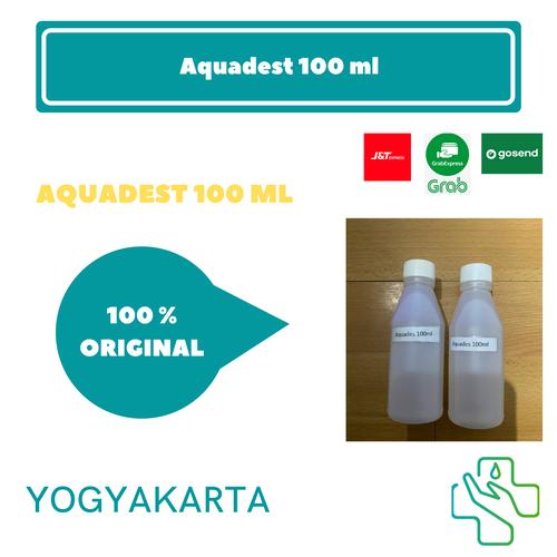 Jual AQUADEST AIR SULING AQUA DESTILLATA 100 ML - Kab. Bantul ...