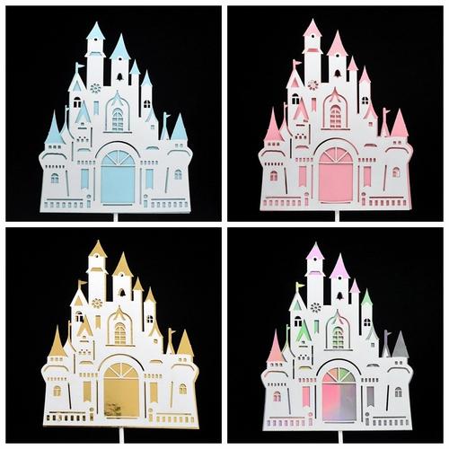 Jual Topper Cake Castil Princess Paper / Hiasan Kue Istana Putri Kertas ...