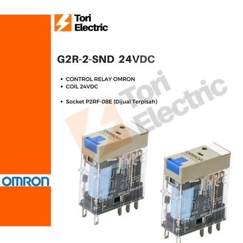 Jual Control Relay OMRON G2R-2-SND G2R 2 SND G2R2SND 24VDC - Kota Bandung - Tori Electric ...