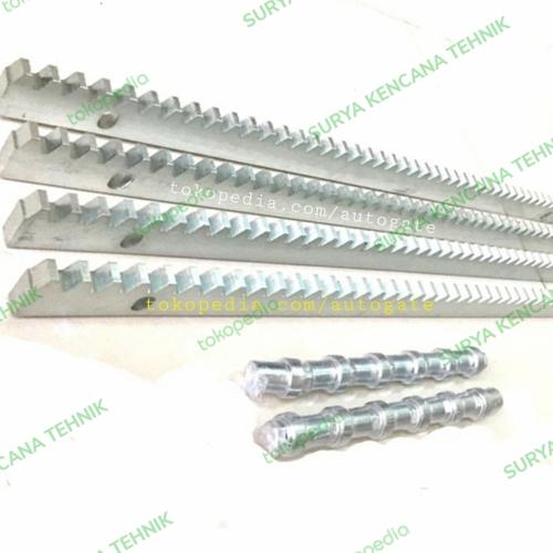 Jual Rel pintu sliding Gear Rack Pagar Otomatis Tebal 10mm - Jakarta ...