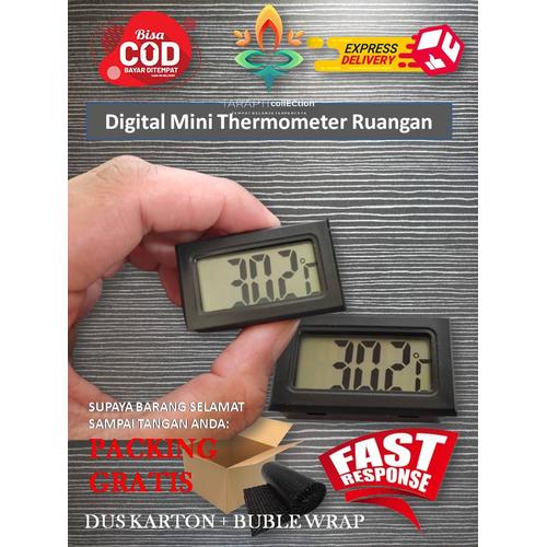 Jual Termometer Ruangan Elektronik Termurah Suhu - Digital Mini ...