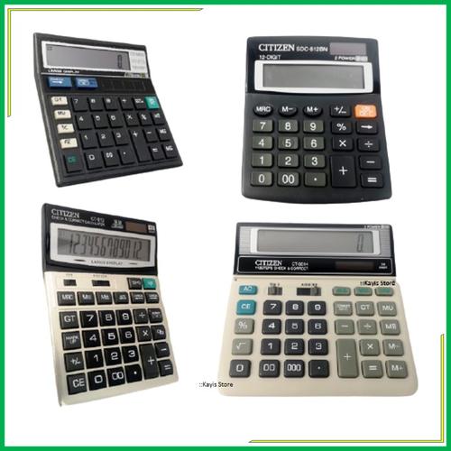 Jual Kalkulator Besar Citizen Murah Original 12 Digit - 14 Digit - SDC ...