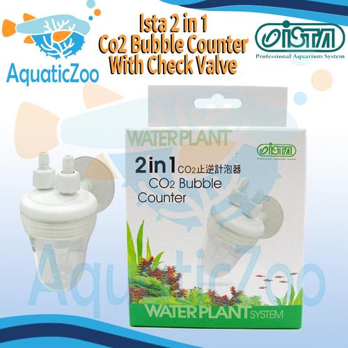 Jual Ista Bubble Counter CO2 With Check Valve 2in1 CO2 Buble Counter ...