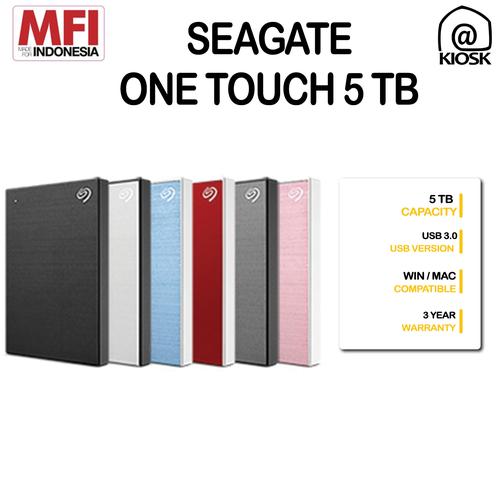 Promo Seagate One Touch Portable 5TB / HDD External with Password ...