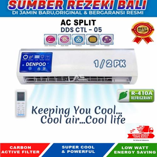 Jual DENPOO AC SPILIT PENDINGIN RUANGAN DDS 05 CTL GOLD FINN PLATINUM ...