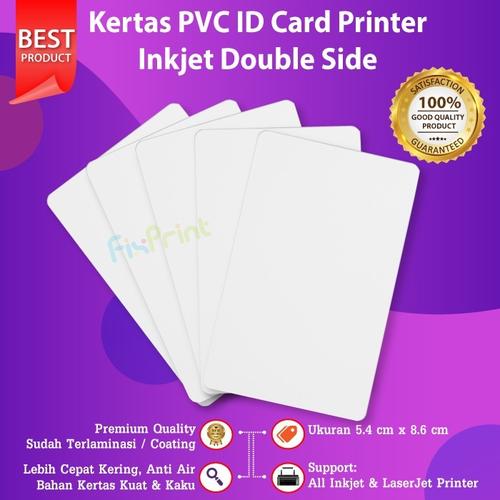 Jual Kertas PVC ID Card 1 Box Inkjet, Kertas PVC Instant 5.4 X 8.6cm ...