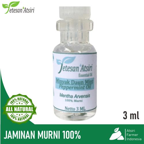Promo minyak peppermint daun mint murni pure essential oil aromatherapy - 3 ml - Kab. Bogor ...