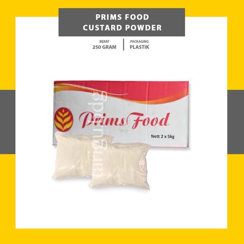 Jual TEPUNG CUSTARD POWDER 250GR PRIMS FOOD - VLA PREMIX - VLA INSTANT ...