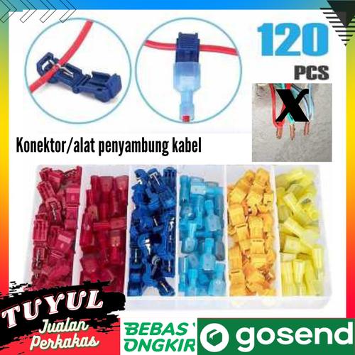 Jual Set Quick Connector Wire Spring Terminal Sambungan Kupas Kabel ...