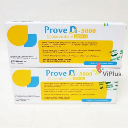 Jual Prove D3-5000 IU (1 Strip=10 Tablet) - Jakarta Barat - KLINIK ...
