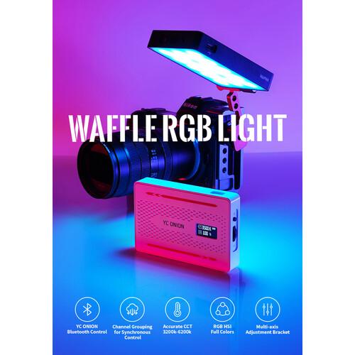 Jual YC Onion Waffle Pro RGB Light Lampu Photo Studio Original - BLACK ...