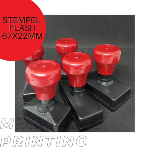 Jual stempel flash kotak | diameter 67x22mm & 67x23mm - Kab. Tangerang ...