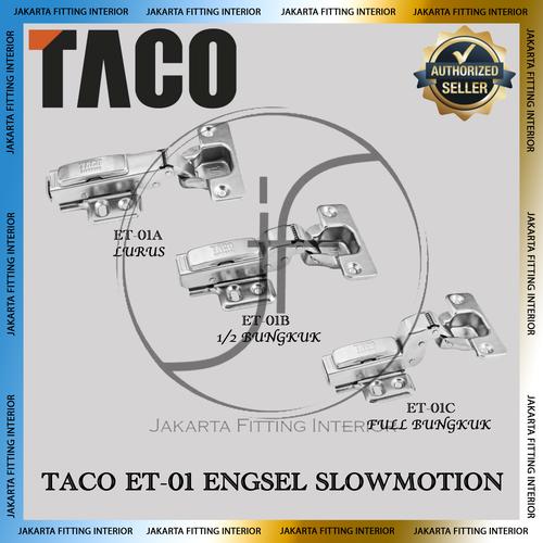 Jual Engsel Sendok TACO Slow Motion Lurus/Bungkuk/Full ET-01 A/B/C ...