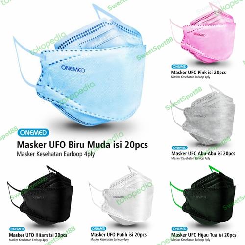 Jual Masker OneMed KF94 Masker Medis UFO - Pink - Kota Surabaya ...