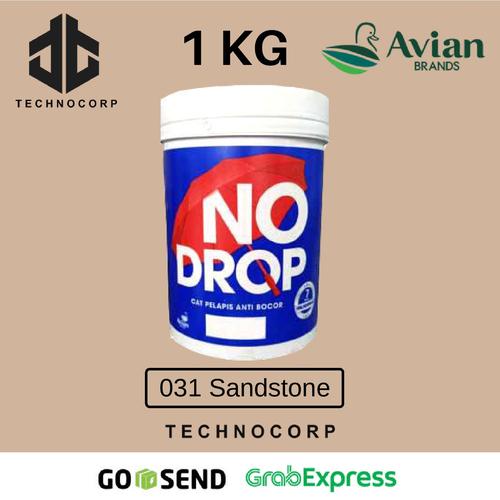 Jual NO DROP 031 SANDSTONE / CAT PELAPIS ANTI BOCOR TEMBOK GENTENG 1 KG ...
