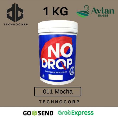 Jual NO DROP 011 MOCHA / CAT PELAPIS ANTI BOCOR TEMBOK GENTENG 1 KG ...
