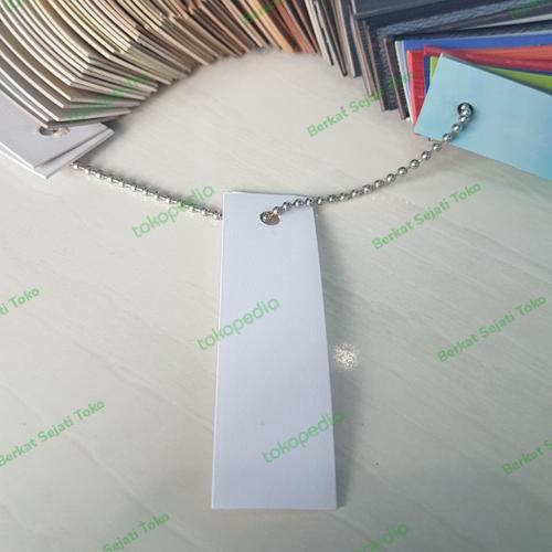 Jual Taco Edging Hpl S-002 PUTIH JERUK / WHITE DOFF Lebar 22mm x Tebal ...
