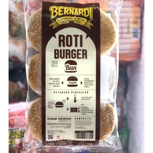 Jual Bernardi Roti Burger / Burger Bun Wijen isi 6 - Kota Semarang ...