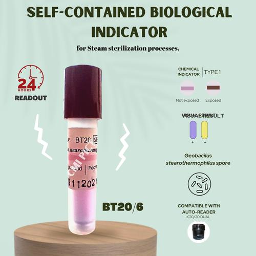 Jual 24h Biological Indicator for Steam, 24h readout, TERRAGENE ...