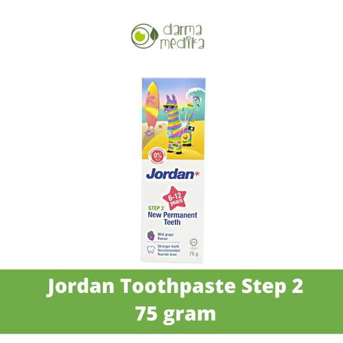 Jual Jordan Oral Care Kids Toothpaste Step 2 75gram 75 gram - Kab ...