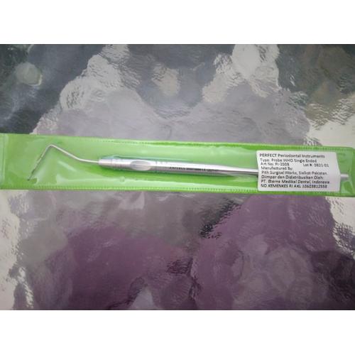 Jual probe periodontal WHO instrument dental single ended perfect ...