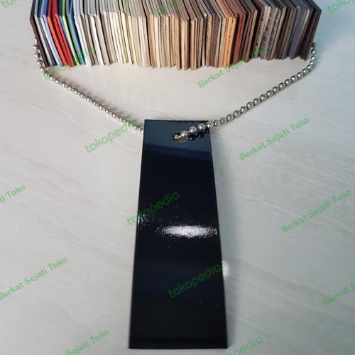 Jual Taco Edging Hpl 003-G HITAM KILAP / BLACK GLOSS Lebar 42mm x Tebal ...