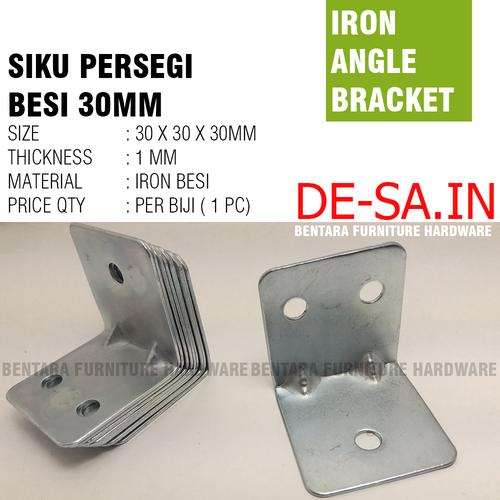 Jual SP-B 3X3 BRAKET SIKU PERSEGI BESI L-BRACKET 3CM MM - Kab ...