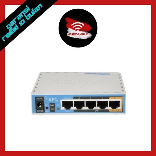 Jual MIKROTIK RB952Ui-5ac2nD / hAP AC Lite Wireless Router 5ports OS L4 ...