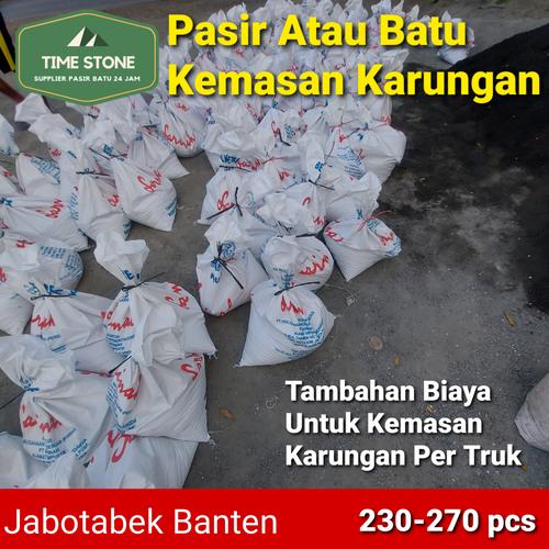 Jual Paket Tambahan Kemasan Karungan Per 1 Truk Pasir Batu Split ...