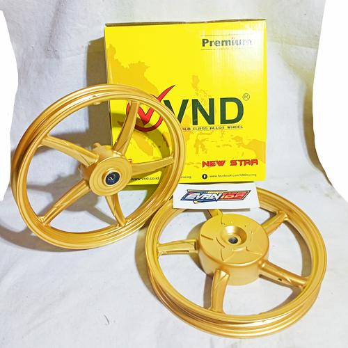 Jual Velg VND Vario 110 Scoopy Beat New Star Gold Matte Ring 14x140/160 - Jakarta Barat - EVAN ...