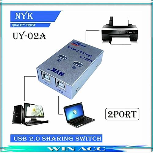 Jual USB Sharing Switch 2port / USB Auto Data Switch Printer 2 port - Jakarta Pusat - WIN ACC 78 ...