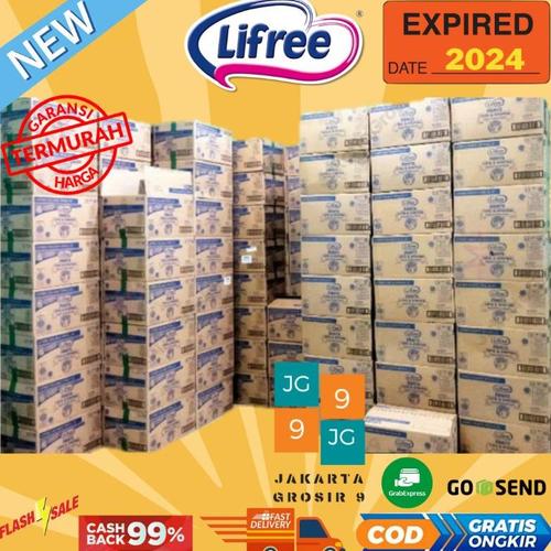 Jual [1 DUS 48PCS] LIFREE POPOK CELANA DEWASA ADULT DAIPERS PANTS LANSIA M - M 1DUS 48PCS ...